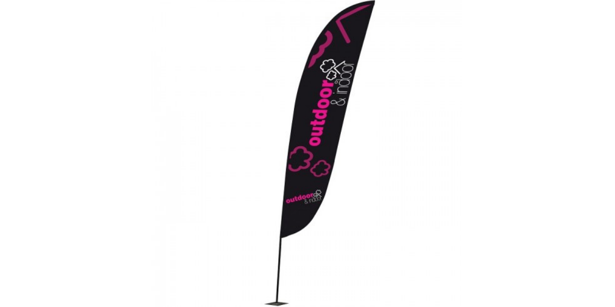 Beachflag Flügel 3 4m Inkl Druck Werbefahnen Außendisplays